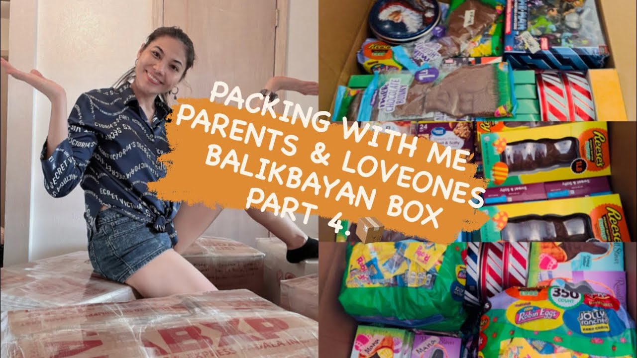 BALIKBAYAN BOX PACKING WITH ME FOR PARENTS AND LOVEONES IN PHILIPPINES ...