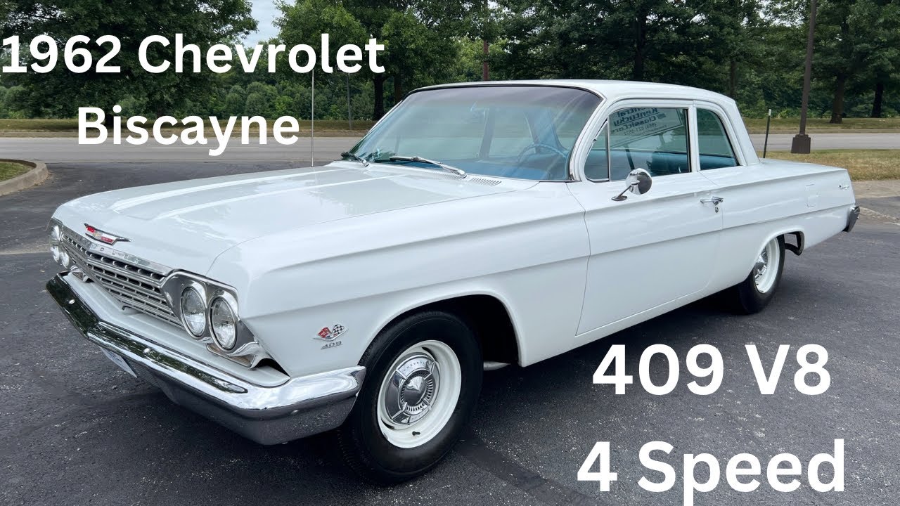 1962 Chevrolet Biscayne 409 V8 - YouTube