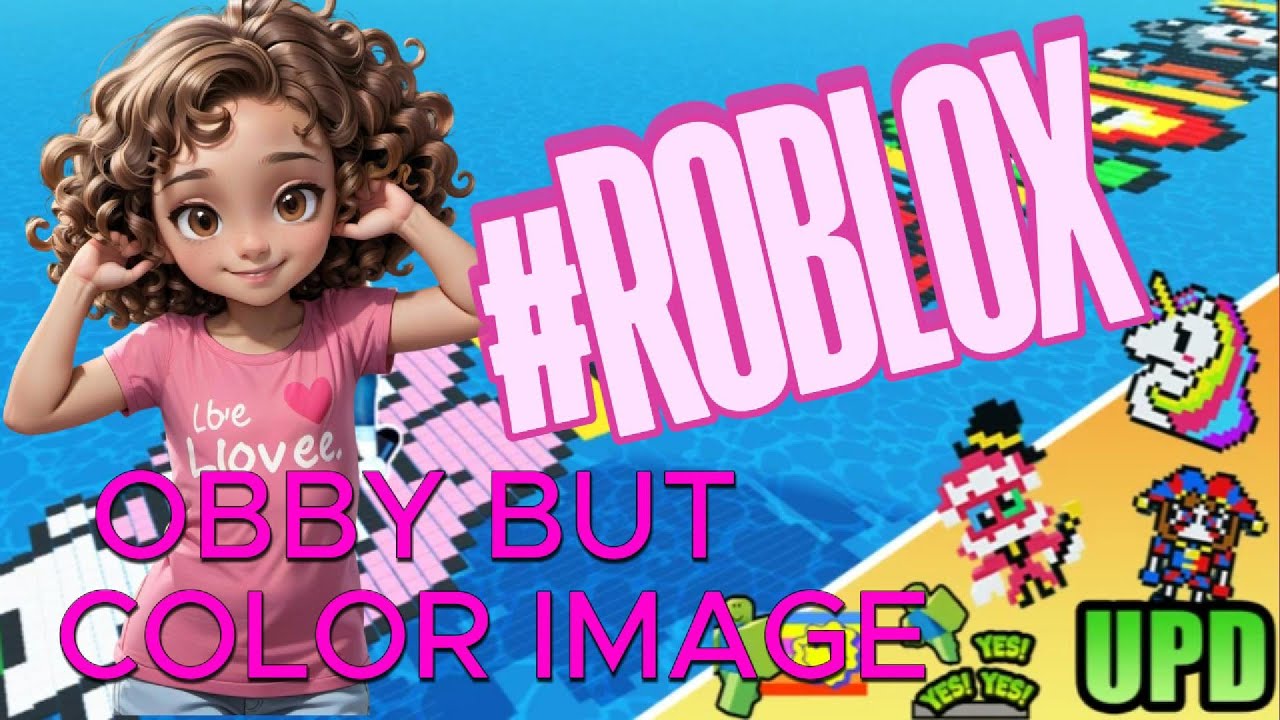 ROBLOX | OBBY BUT COLOR IMAGE - #gameplay #roblox - YouTube