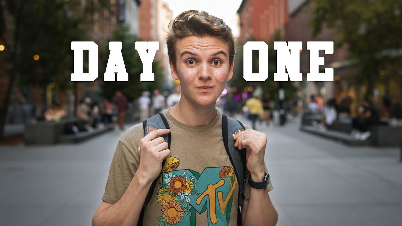 First Day of School in NYC | Baruch College - YouTube