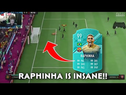 Raphinha destroyed this player in FIFA 23... - YouTube