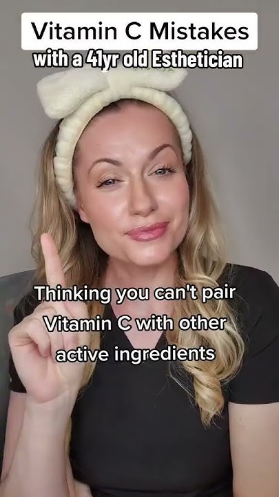 How to Separate Fact from Fiction: This Esthetician Does Some Vitamin C Mythbusting! - YouTube