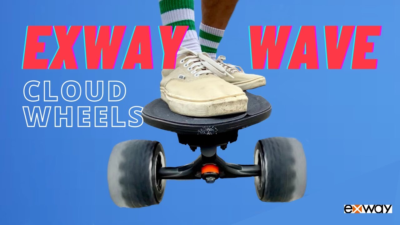 🇲🇾 EXWAY Wave Electric Skateboard w/ CLOUD WHEELS X DJI Mini 2 - YouTube