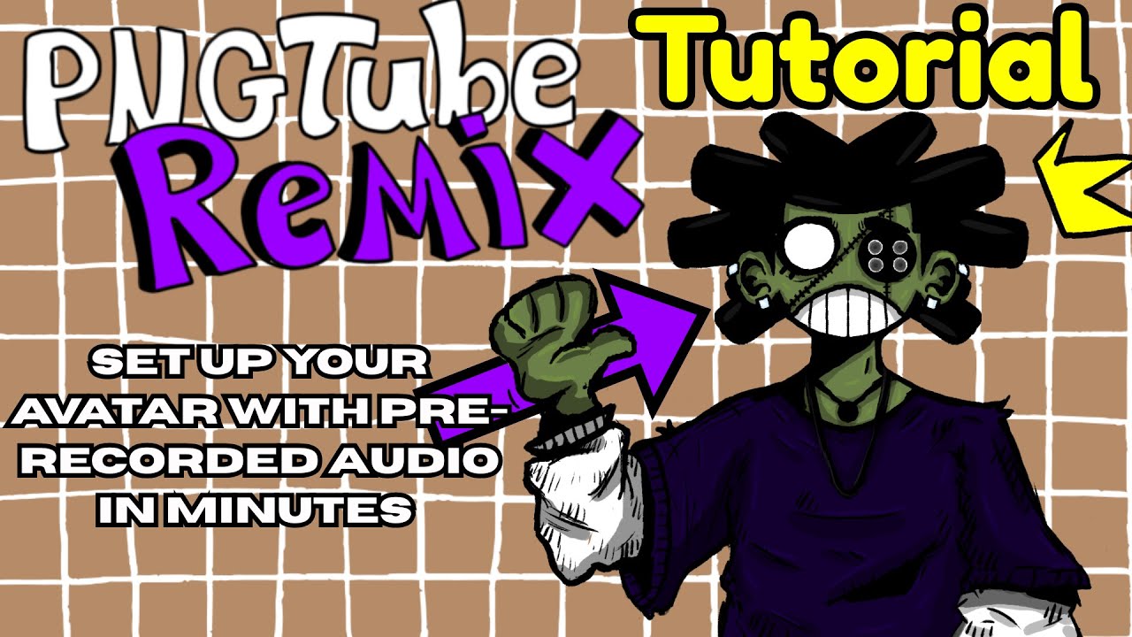 PNGTube‑Remix Setup Pre‑Recorded Audio + OBS Tutorial - YouTube