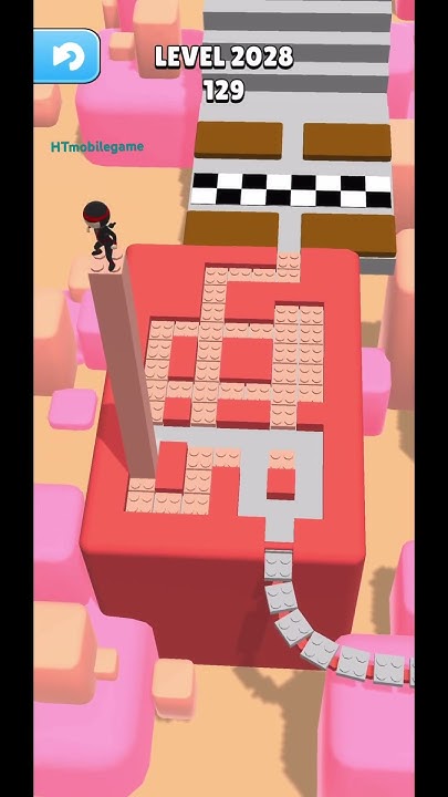 Gameplay top mobile games Relaxing n satisfying game iOS/ANDROID Stacky Dash #shorts Level 2028 ...