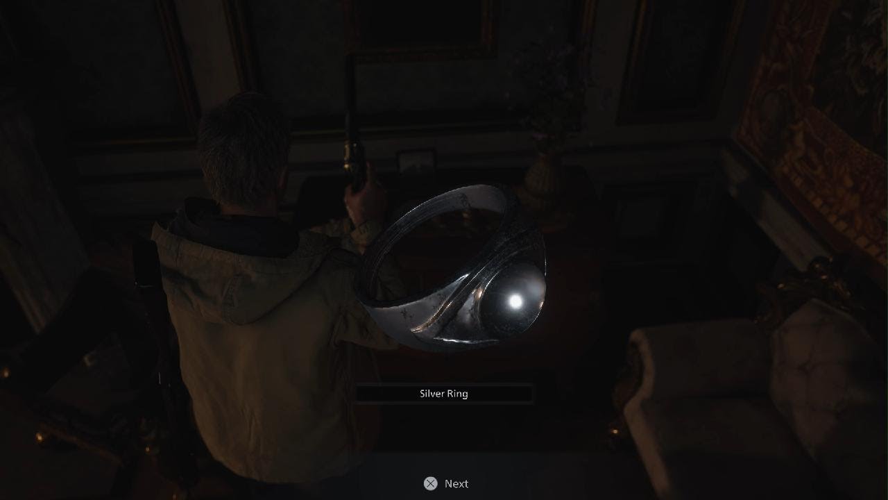 Resident Evil Village Treasure #9 Silver Ring - YouTube