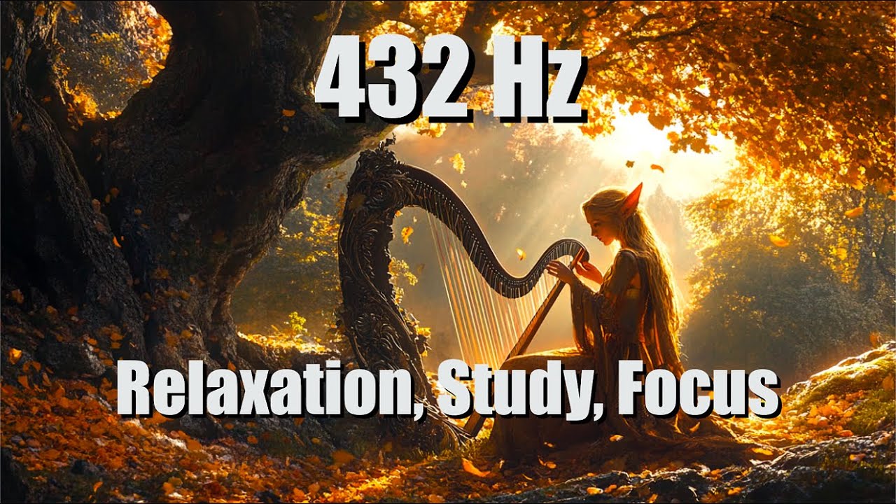 432 Hz Healing Frequency - Music for relaxation, stress relief, and ...