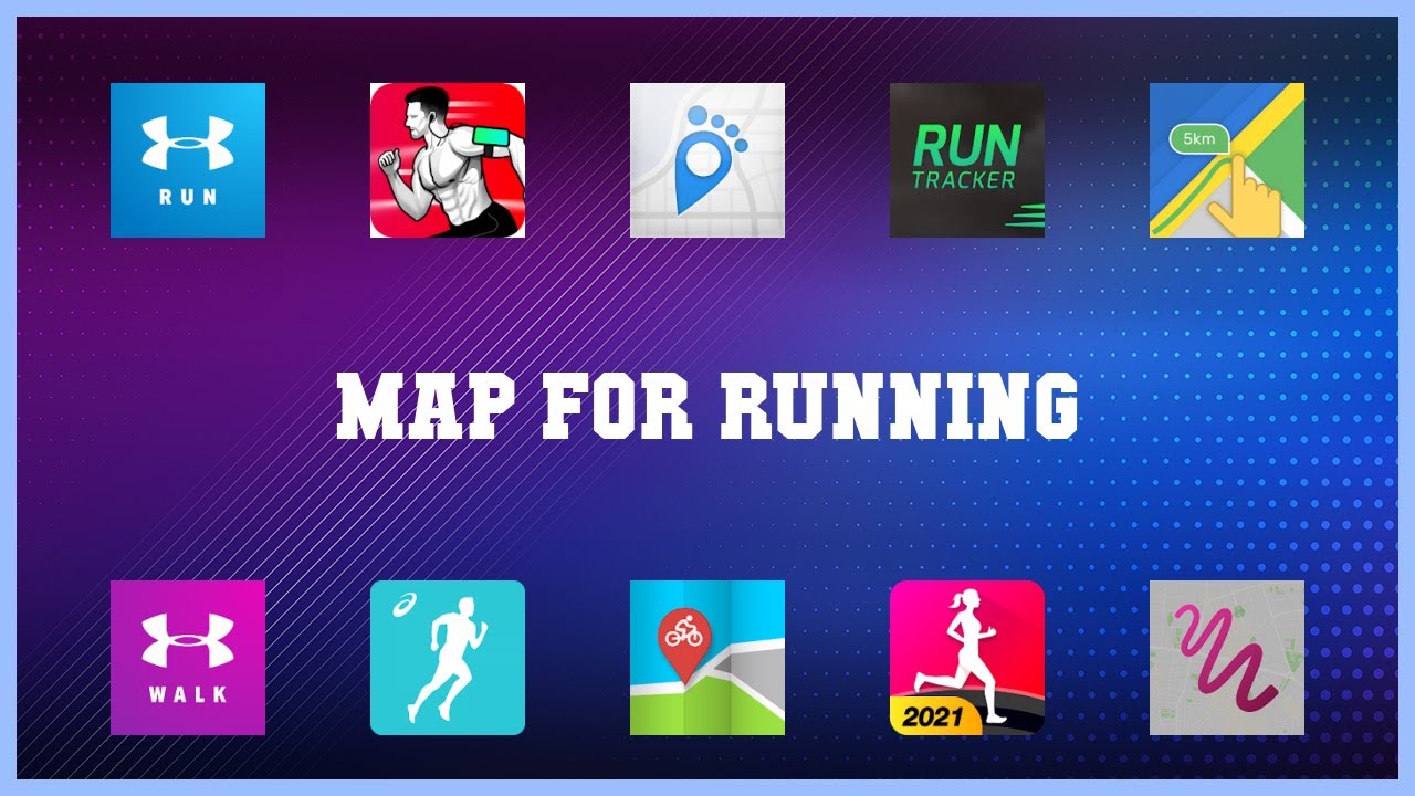 Best 10 Map For Running Android Apps - YouTube