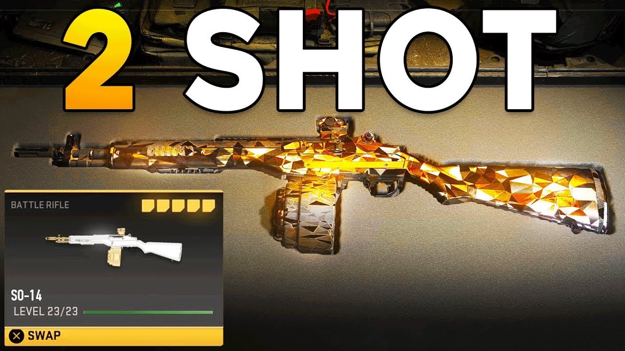 the *NEW* FULL AUTO SO-14 in WARZONE!😮 (MW2 WARZONE) - YouTube
