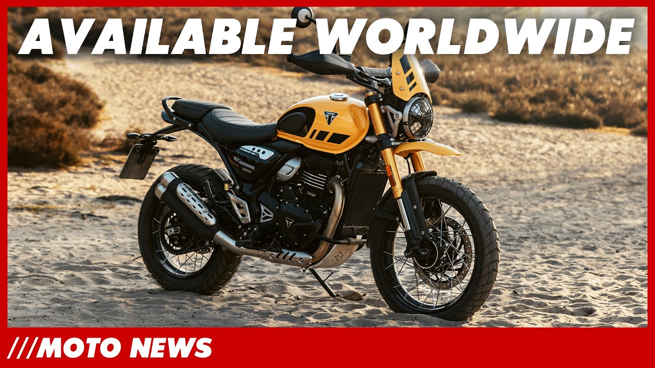 Moto News: Scrambler 400XC, New Triumph & BMW Paint, & More! - YouTube