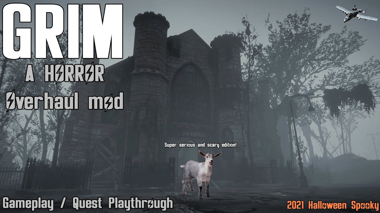 Fallout 4: GRIM - Horror Overhaul Mod - Gameplay & Quest Playthrough ...