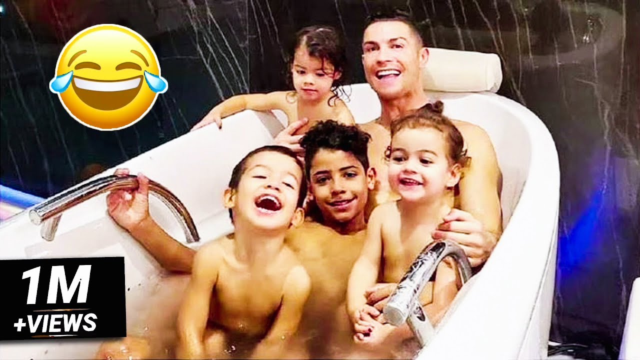 Ronaldo funny moments With Family - YouTube