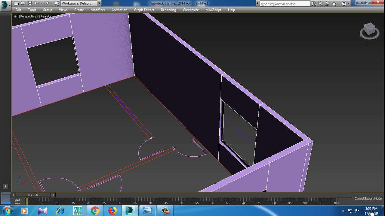 3ds max tutorial architecture 2019 - YouTube