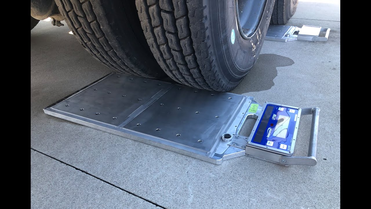 CVSA/Intercomp LTR788 Dual Wheel Load Scale Training Video Featuring ...