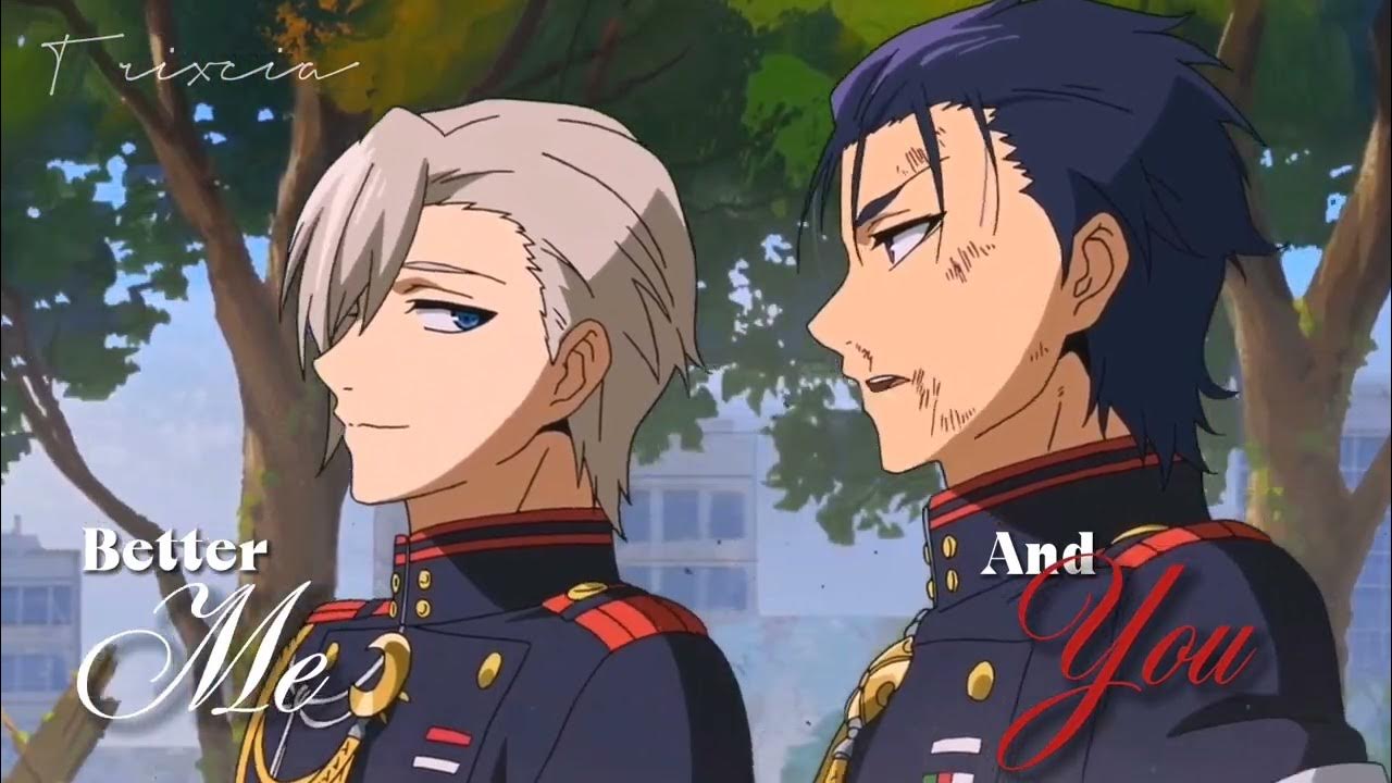 Die for you REMIX - Guren X Shinya [Seraph of the End] BL AMV - YouTube