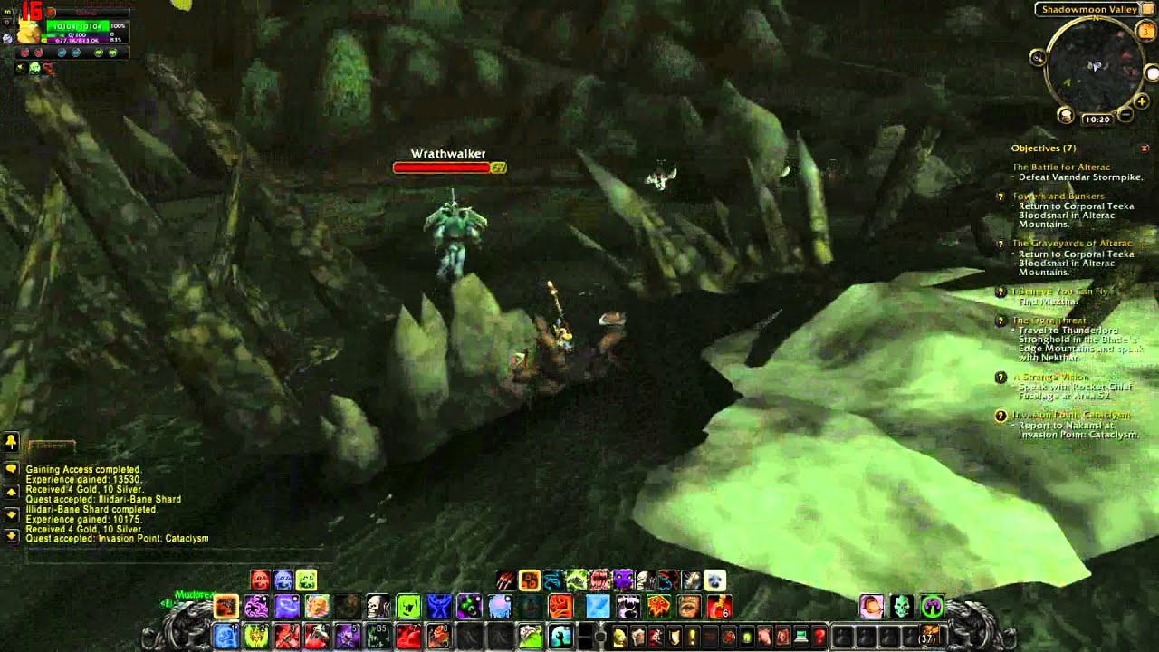 WoW Outland - Invasion Point Cataclysm - YouTube