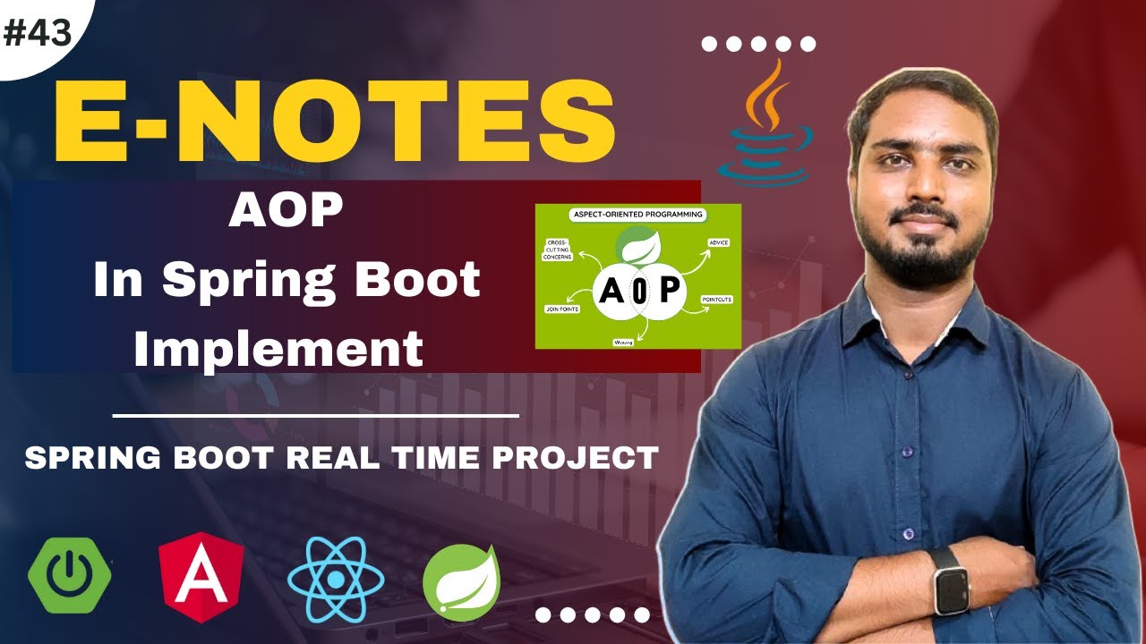 #43 Enotes- AOP in Spring Boot Tutorials | Spring Boot Real Time ...