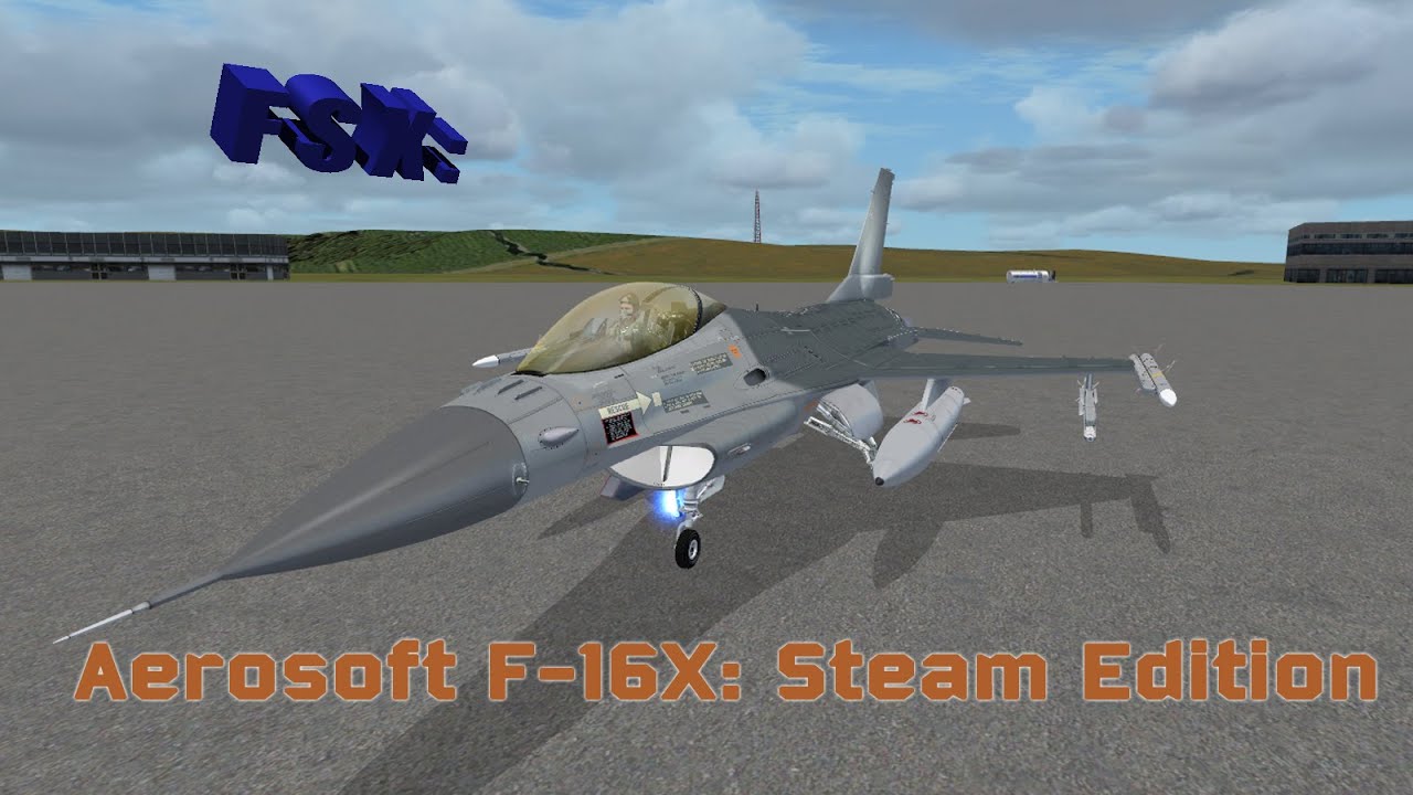 FSX - Aerosoft F-16 Steam Edition - YouTube