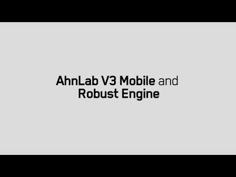 AhnLab V3 Mobile 3.0 (Japanese) - YouTube