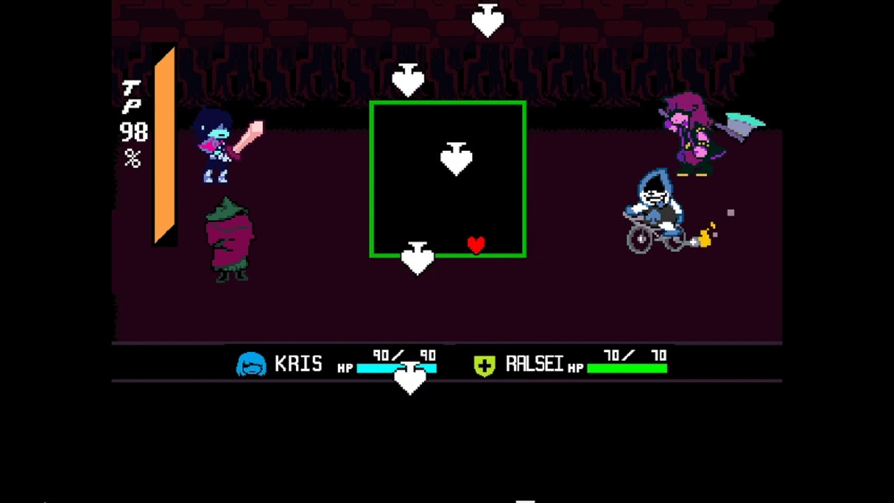 Complimenting Susie's Hair and Sparing Lancer's Bike in Deltarune - YouTube