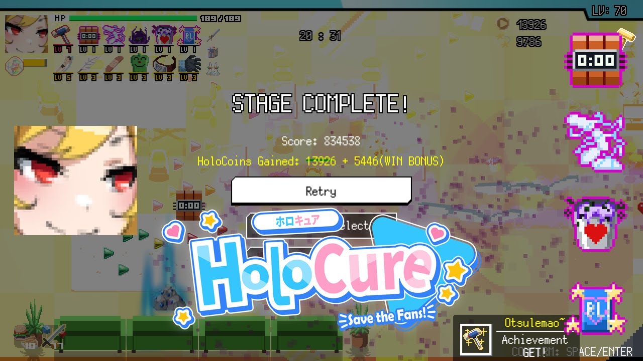 [Holocure 0.6]Kaela Stage 2 clearance with IDTYF, Lightning Wiener ...