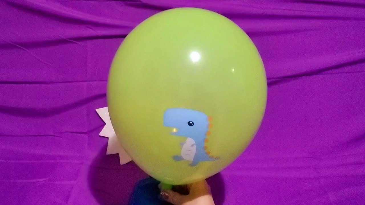INFLATING AND DEFLATING FUN BIRTHDAY BALLOONS!!! - YouTube
