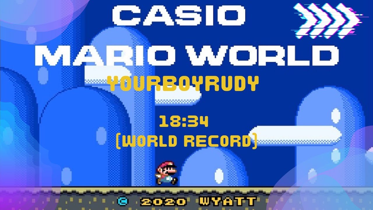 CASIO MARIO WORLD - NEW World Record! (Current WR) 18:34 WE DID IT ...