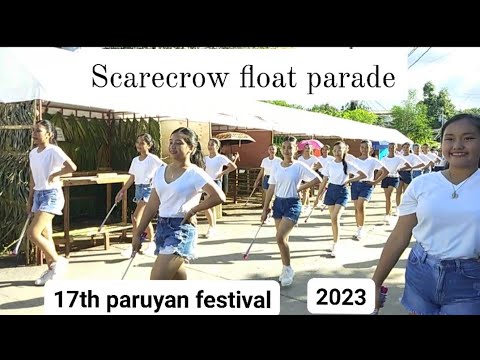 Vlog #297 #scarecrow float parade at 17th paruyan festival 2023 at ...
