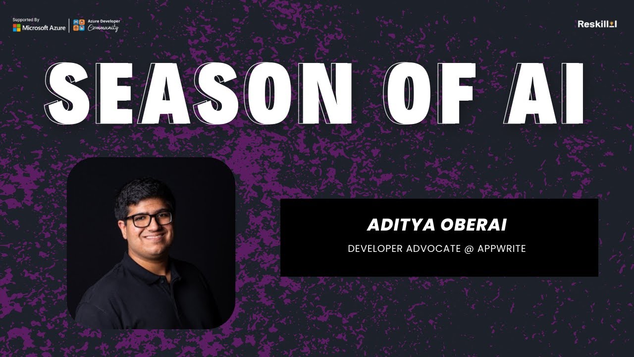 Introducing the official OpenAI library for .NET | Season of AI | Aditya Oberai - YouTube