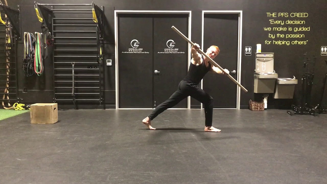 Hinge + Thoracic Rotation - YouTube