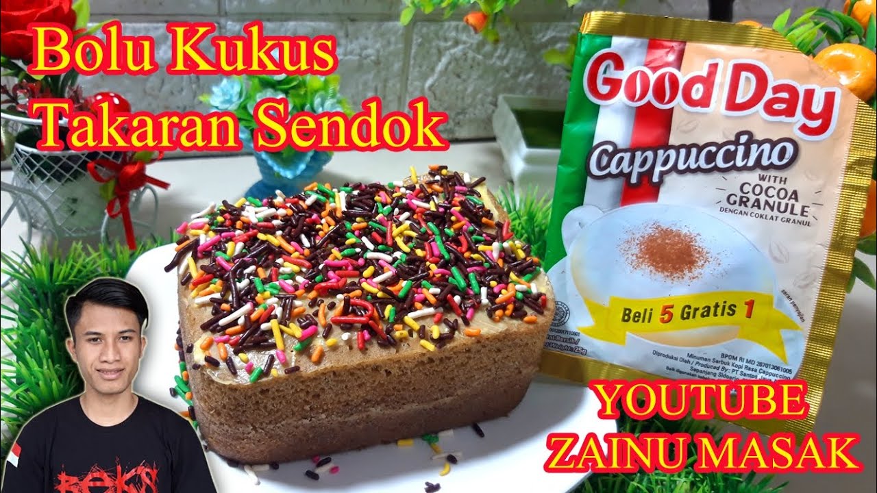 BOLU KUKUS GOOD DAY CAPPUCINO ENAK LEMBUT BANGET NO MIXER MENGEMBANG ...
