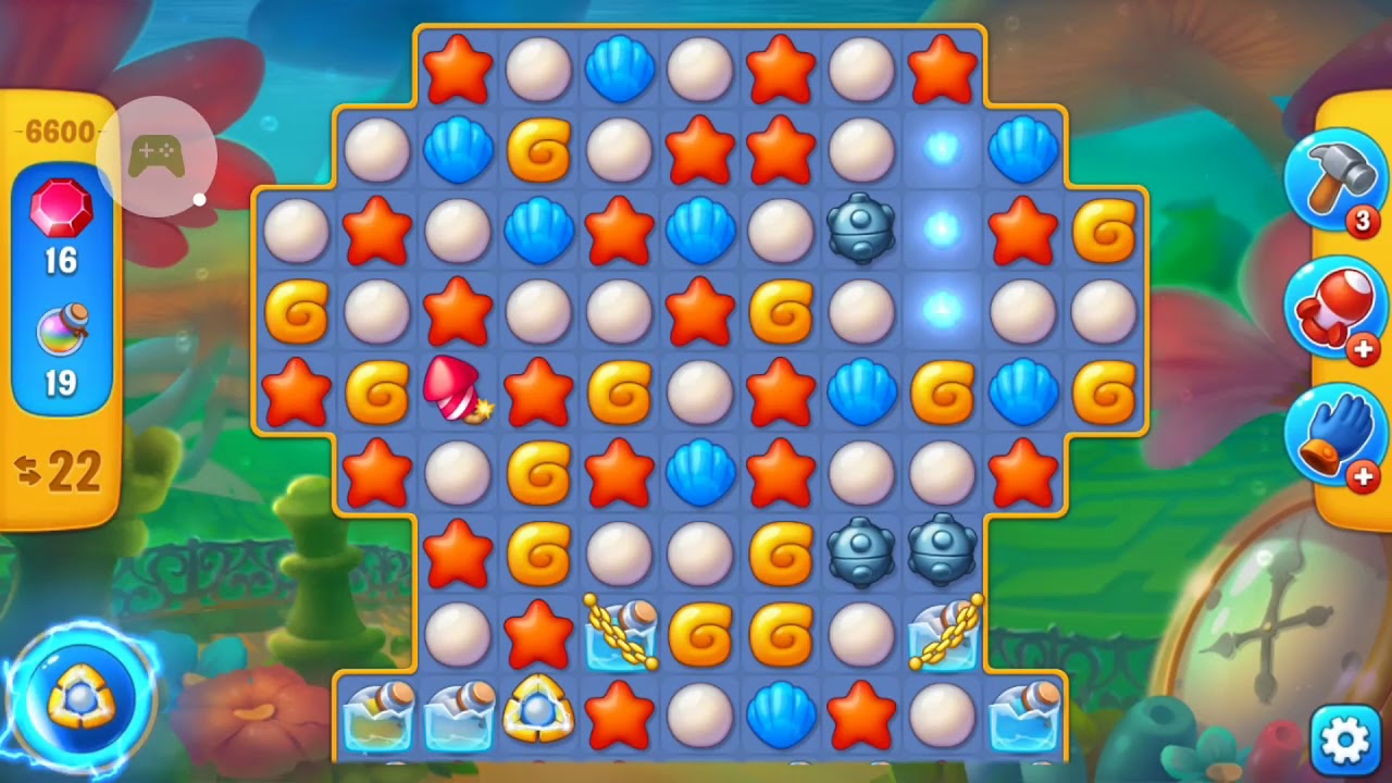 Fishdom level 6600 - YouTube