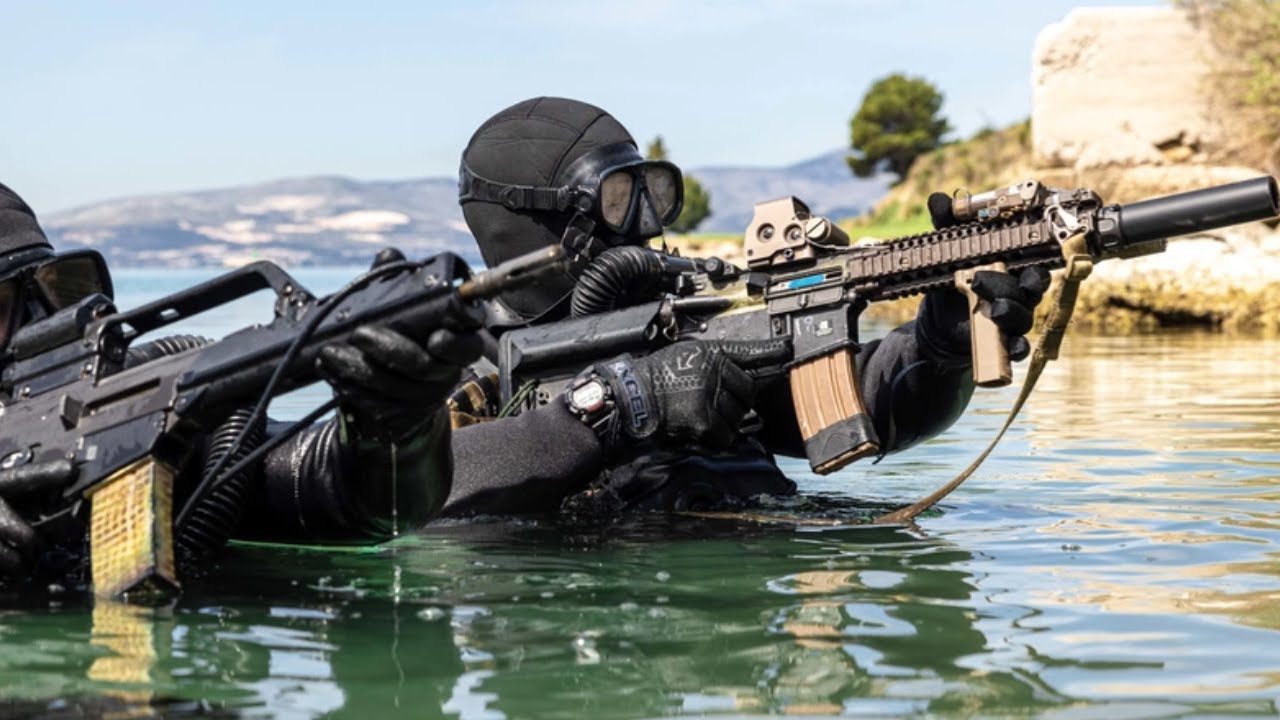 Croatian Special Forces team up with Navy SEALs - YouTube
