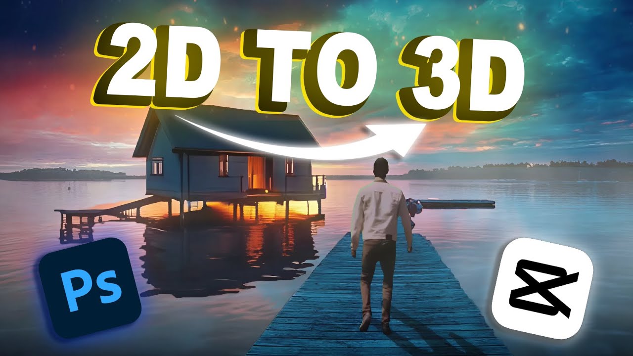 How to Create 3D Effect Animation From A Photo in Capcut PC + Photoshop ...