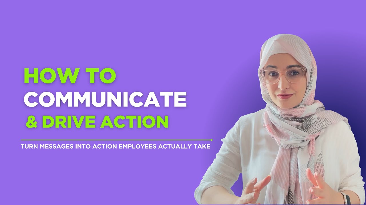 How to Communicate and Drive Action - YouTube