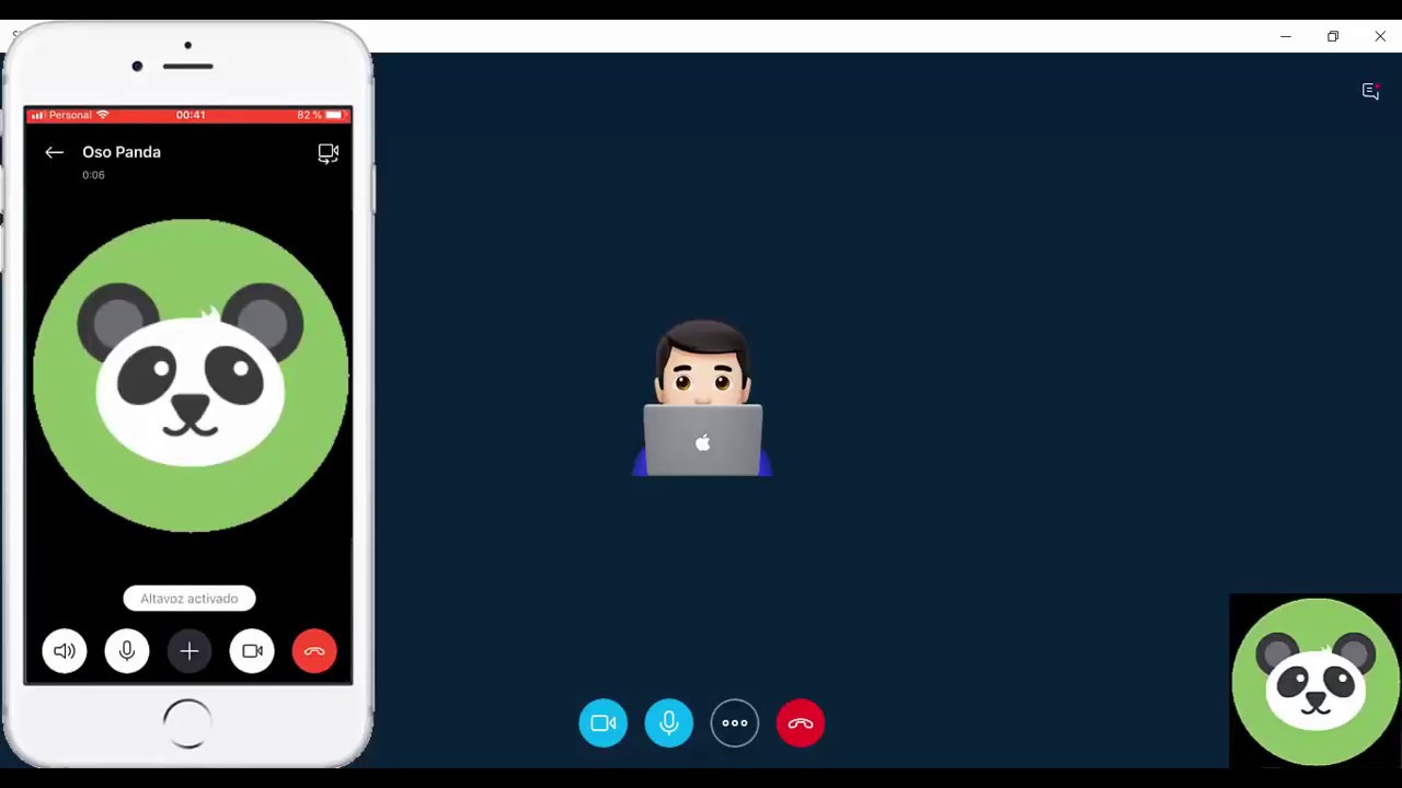 Paso6 - LLamar con Skype y Responder con Skype.me Panda! - YouTube