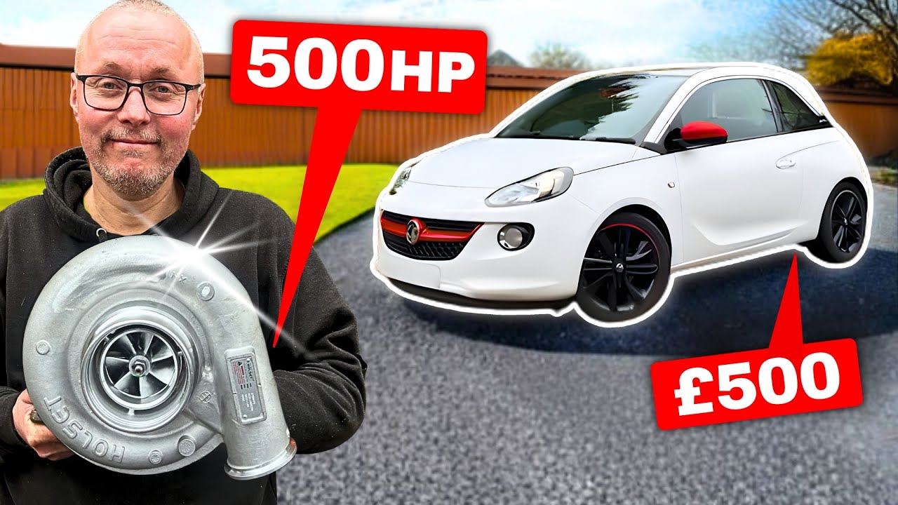 We Build the World’s First 500HP VXR V6 Vauxhall Adam! - YouTube