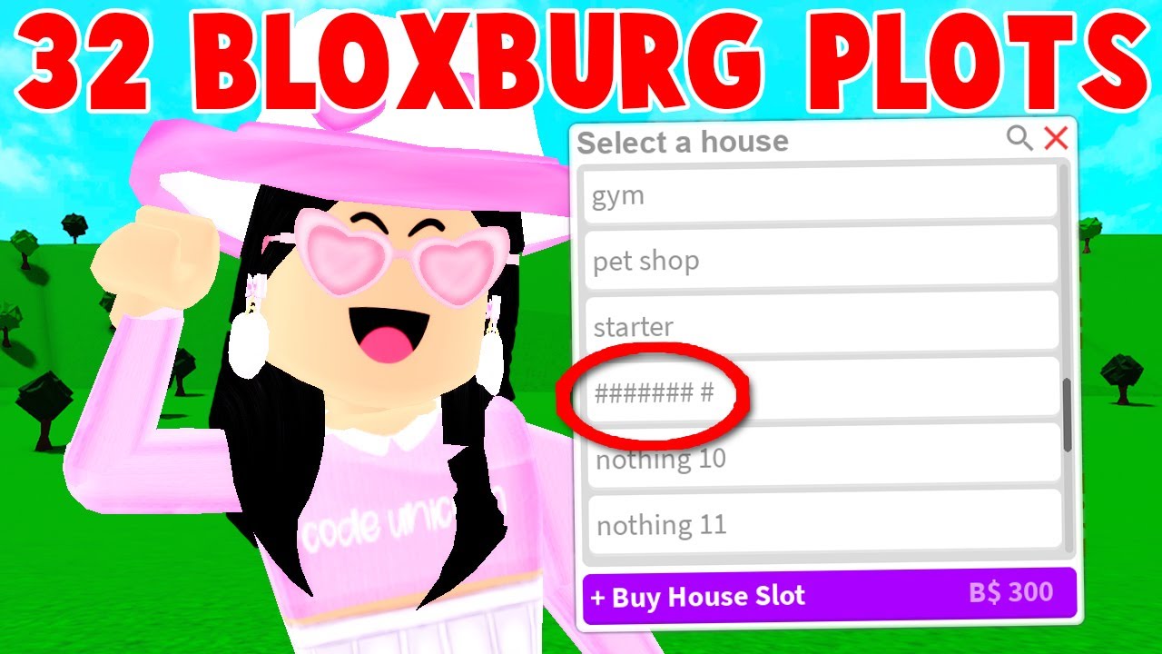 Showing ALL Of My Bloxburg PLOTS... *32 Plots* (Roblox) - YouTube