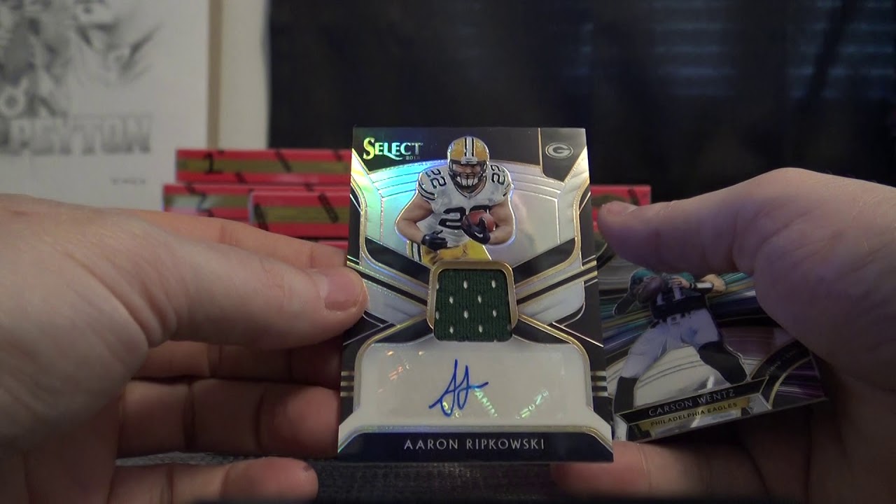 Sully's 2018 Plates & Patches & Select NFL Football 5 Box Break - YouTube