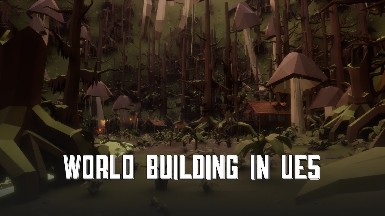 Unreal Engine 5, Medieval Low Poly World Building! [Part 12.1] - YouTube