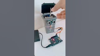 Smart Dustbin DIY #smartgadgets #smartdustbin #smarthouse #electrocse