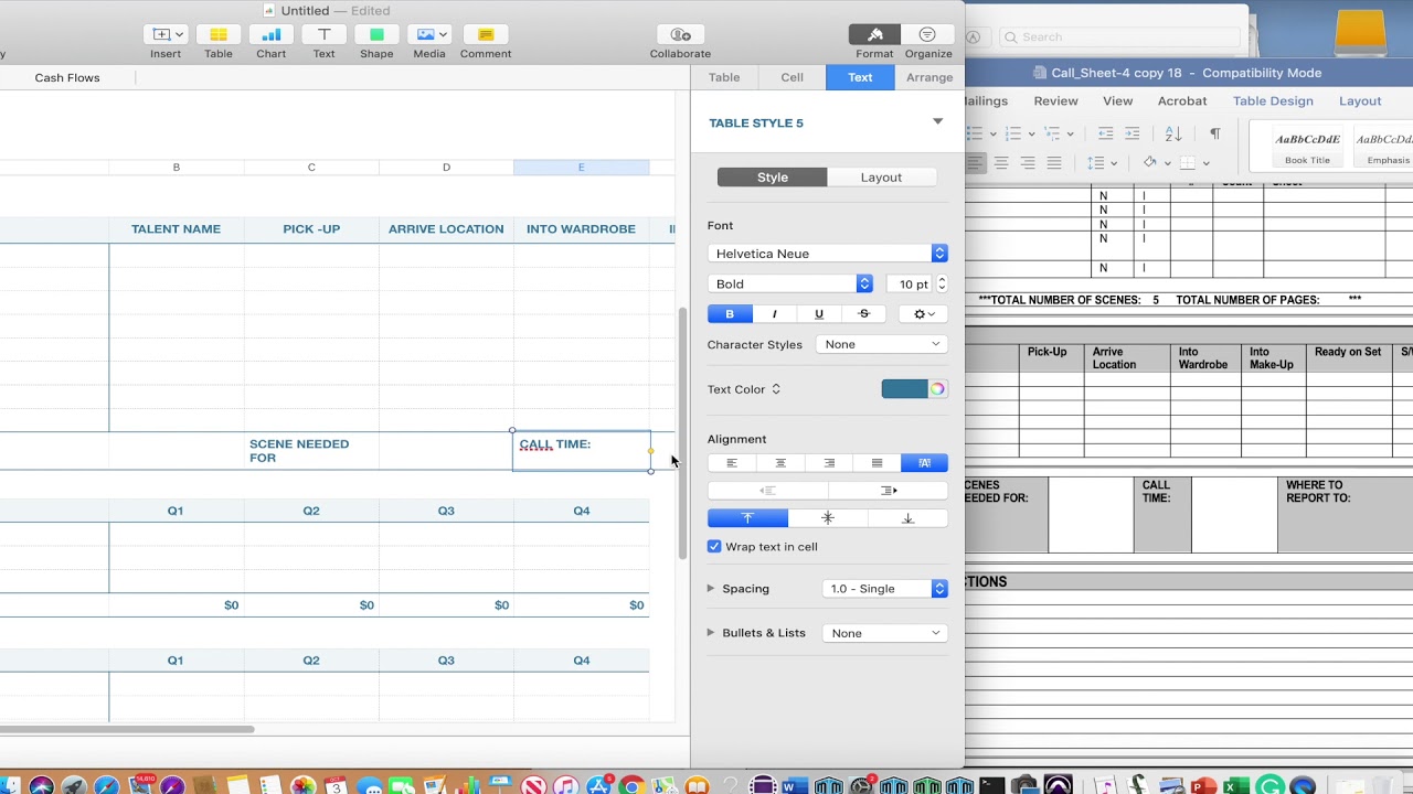 How To Create A Call Sheet YouTube How To Create A Call Sheet YouTube