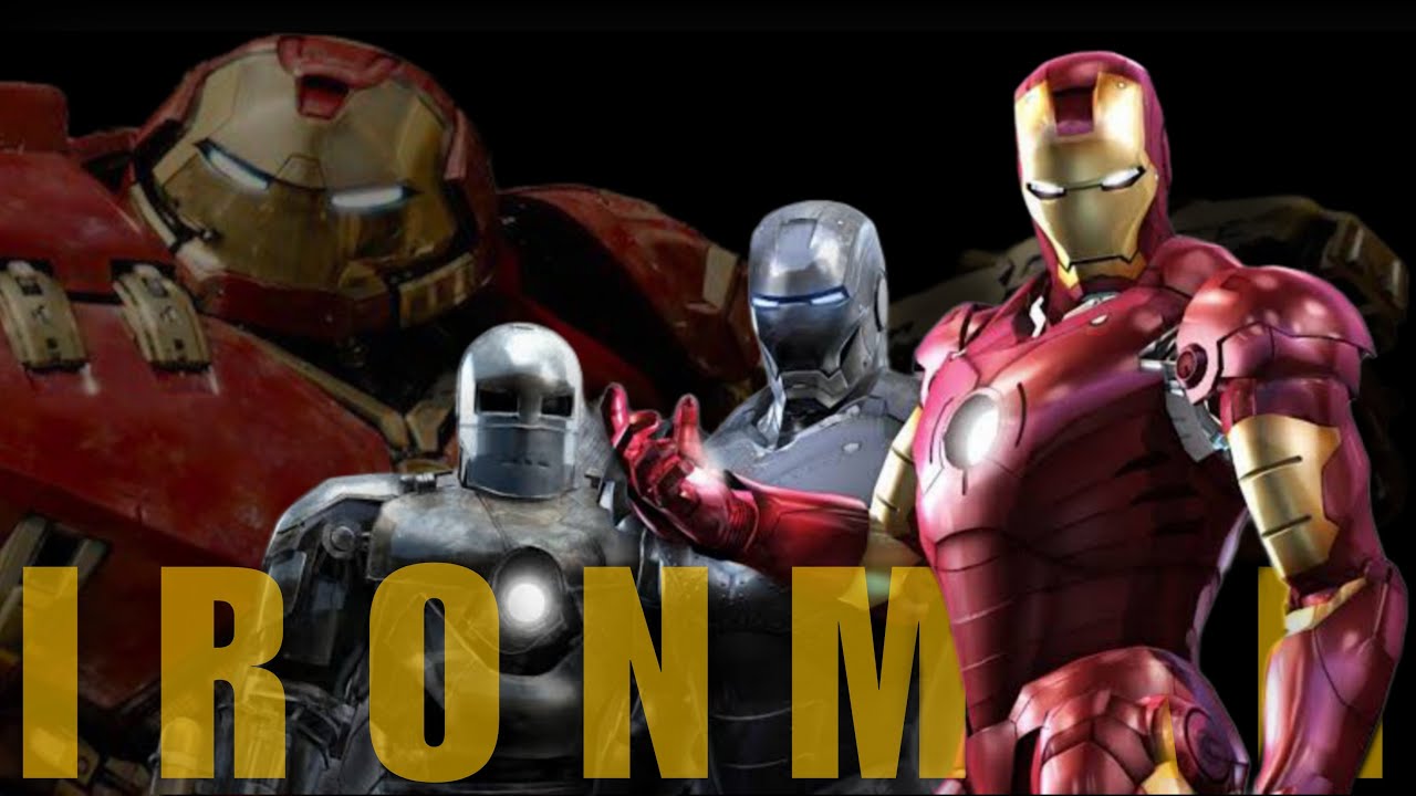 Evolution and All Suits of Iron man (1977 to 2019) - YouTube