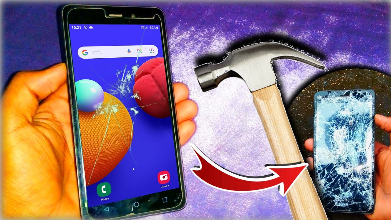 How To Android Phone Hammer Test || Android Break || Jaiki Of King ...