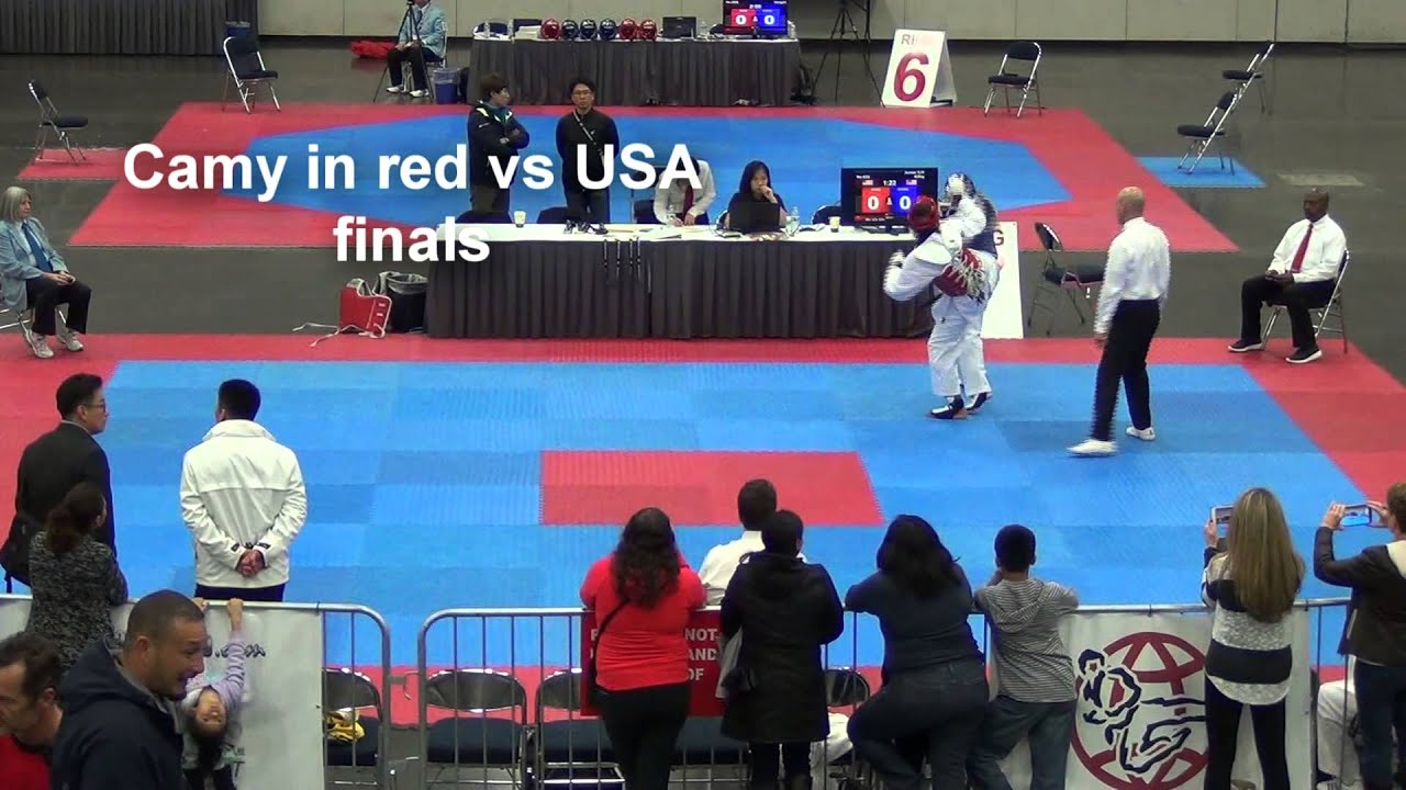 2014 Pan Am Open International Taekwondo Championship - Camryn Henry ...