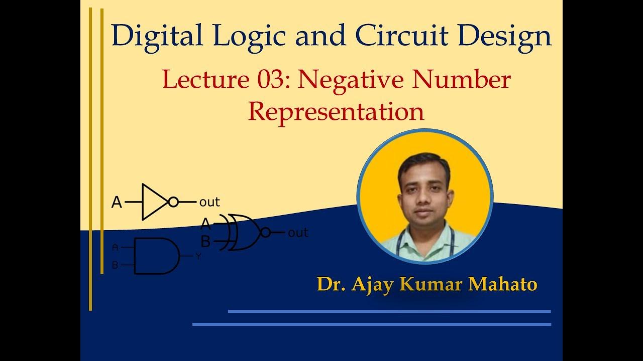 #3. Negative Number Representation in Binary Format - YouTube
