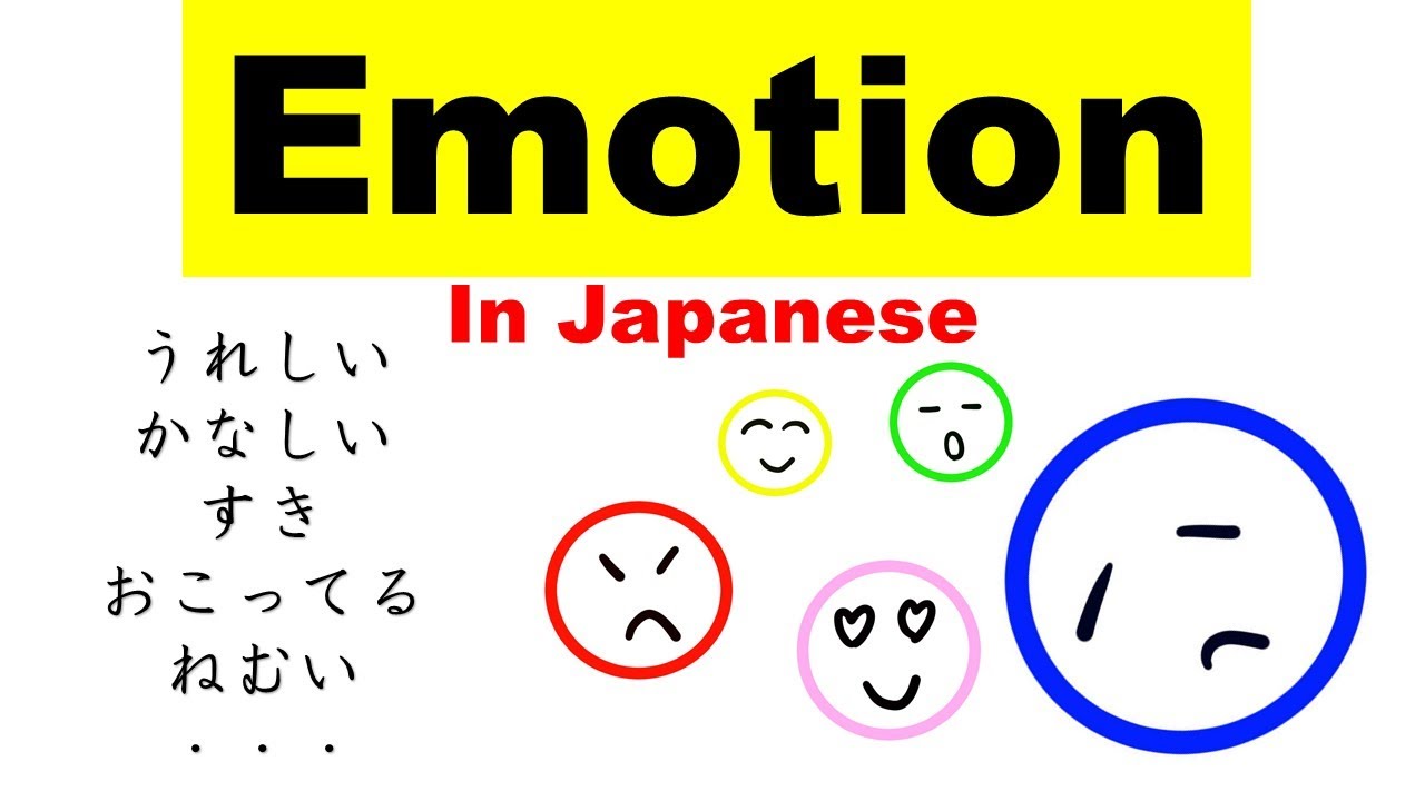 Emotion phrases in Japanese - YouTube