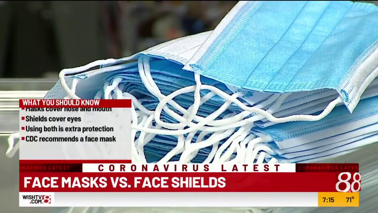 News 8 viewers weigh in on face mask vs face shield debate - YouTube