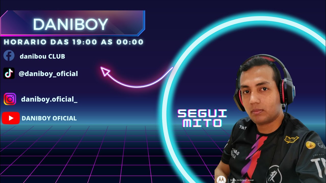 🚀 AO VIVO: FREE FIRE COM DANIBOY! JOGADAS ÉPICAS! 🔥 - YouTube