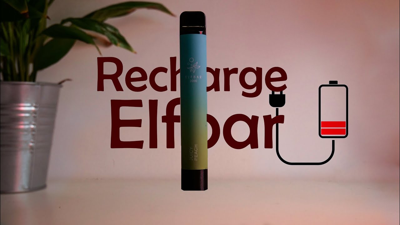 Charge Elfbar Vape Pen | DIY Electric Cigarette For 10 Dollars🔋 - YouTube